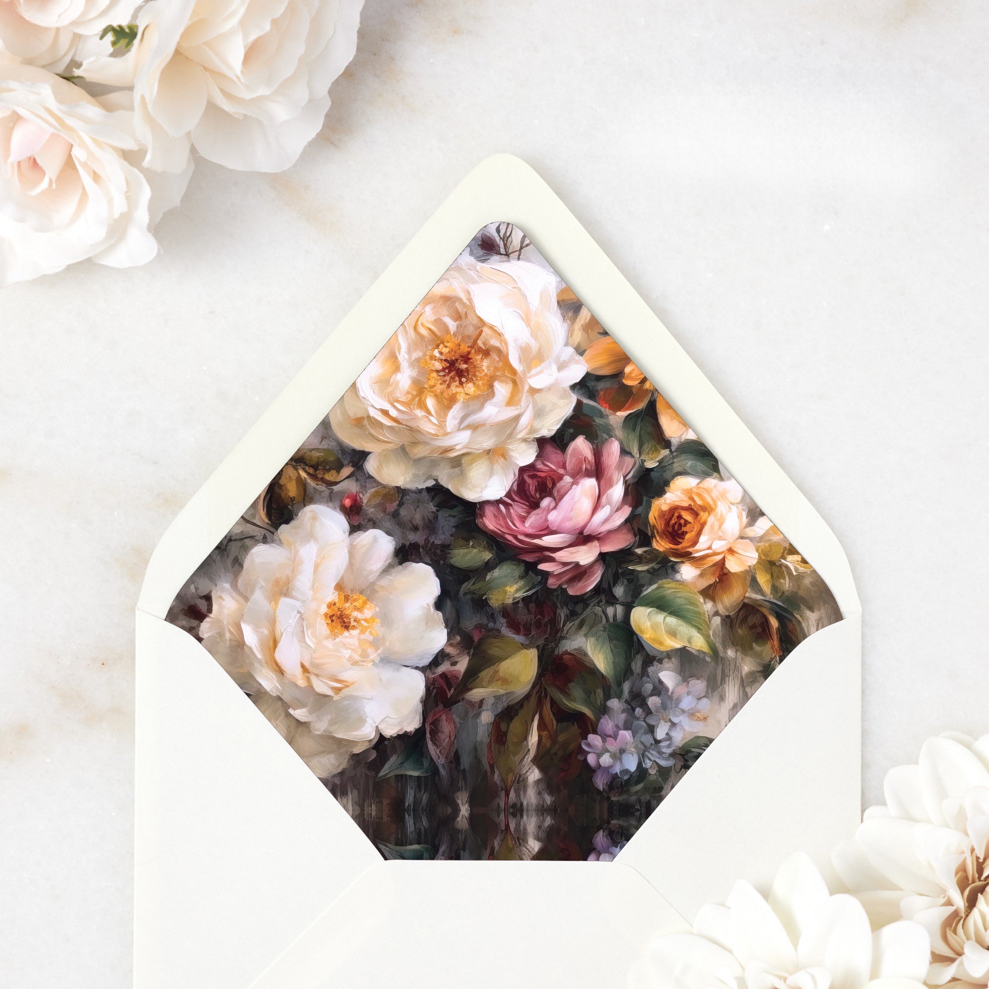 Floral Envelope Liners – PAPER & LACE