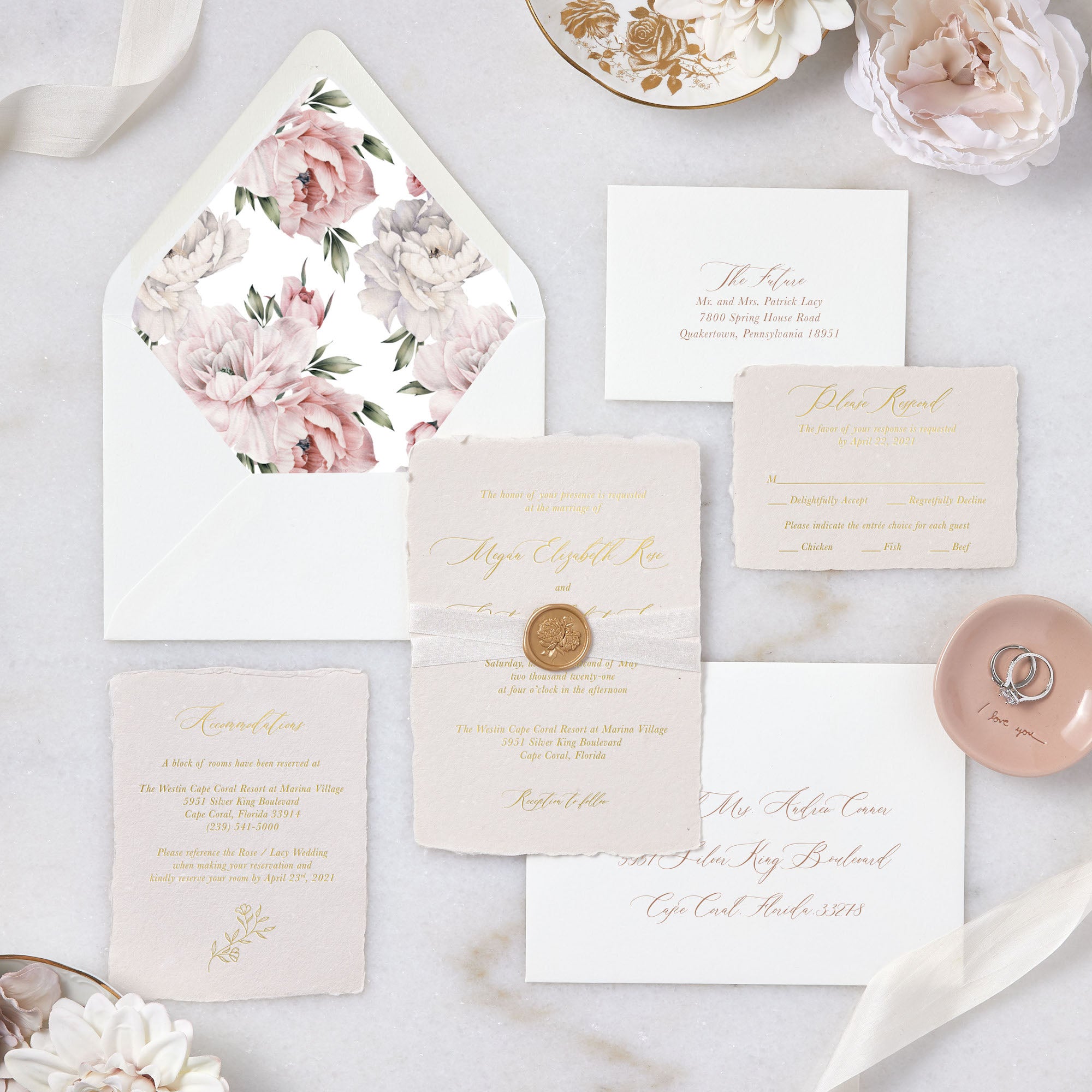 Handmade Paper Invitations – PAPER & LACE